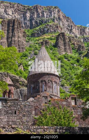 Geghard Monastery church (13th century) It is listed as a UNESCO World ...