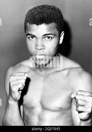 Light heavyweight boxer Archie Moore is shown in an action pose in 1955 ...