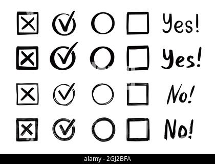 Checkbox chalk icon. Check box. Checkmark. Voting. Verification and validation. Approved ...