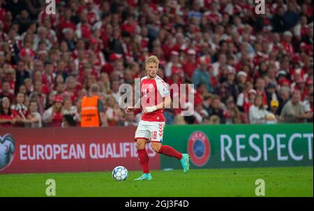 September 8, 2021: Daniel Wass of Denmark during Denmark against Israel ...