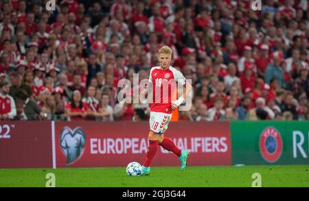 September 8, 2021: Daniel Wass of Denmark during Denmark against Israel ...