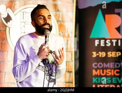 Ashish Suri, Comedian, Best Newcomer, Southend Arts Festival, Essex ...