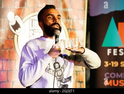 Ashish Suri, Comedian, Best Newcomer, Southend Arts Festival, Essex ...