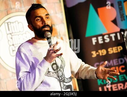 Ashish Suri, Comedian, Best Newcomer, Southend Arts Festival, Essex ...