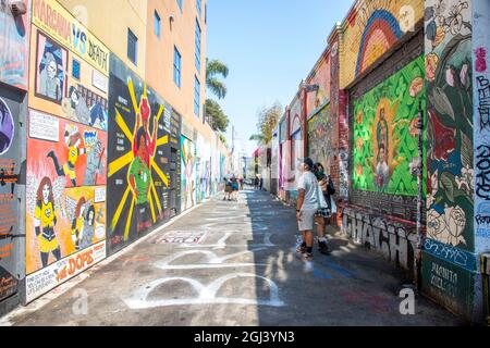 Murals, Clarion Alley, Mission District, Mission, San Francisco ...