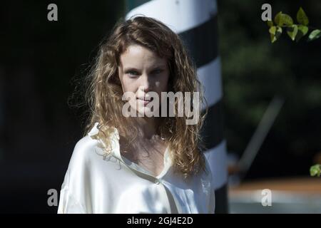 Carlotta Gamba arriving at the Excelsior Hotel as part of the 78th ...
