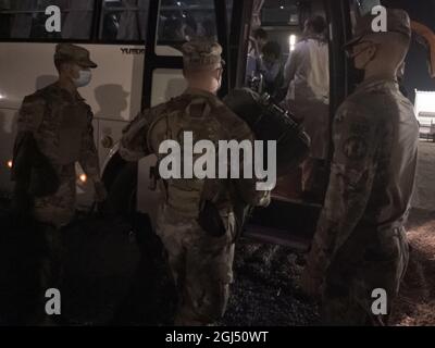 Soldiers with the 127th Military Police Company, 759th MP Battalion ...