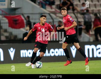 Qazim Laci (Albania) during the Fifa World Cup Qualifiers , Qatar 2022 ...