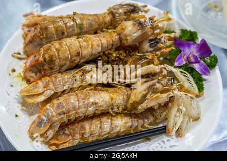 how to cook mantis prawns