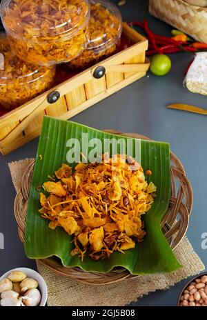 Sambal kering kentang is spicy crispy stick made from potatoes also ...