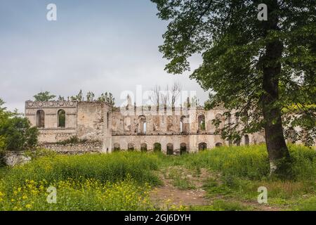 Nagorno Karabakh Republic, Shushi, ruins of Shushi Fortress, destroyed ...