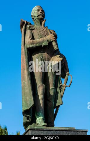 Curacao, statue of Brion Stock Photo - Alamy