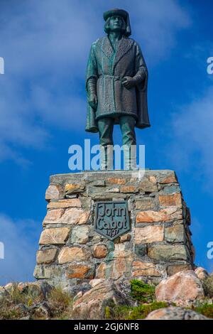 John Cabot, Cabot, Statue, Bonavista, Newfoundland, Canada Stock Photo - Alamy