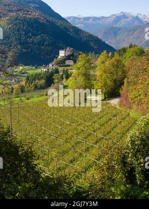Stenico in the Dolomiti di Brenta, part of UNESCO world heritage ...
