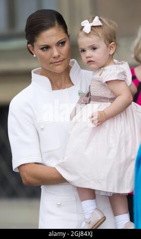 Princess Estelle during the festivities for the Crown Princess her 44th ...