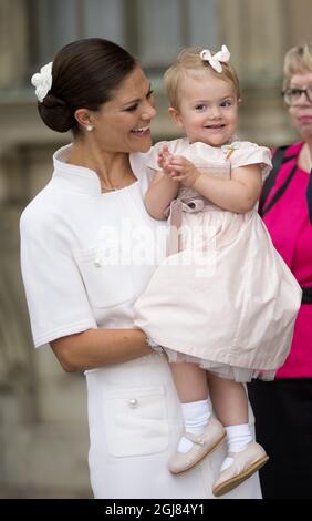 Princess Estelle during the festivities for the Crown Princess her 44th ...