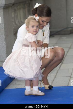Princess Estelle during the festivities for the Crown Princess her 44th ...