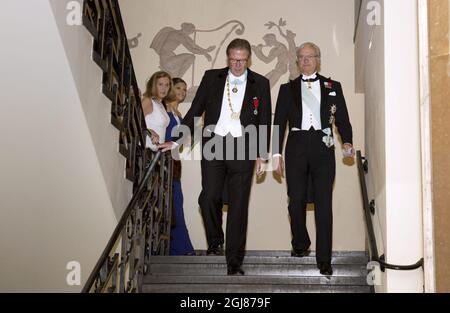 STOCKHOLM 20131025 Leif Johansson, Chairman of Ericsson and AstraZenica ...