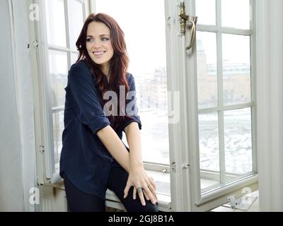 STOCKHOLM 20140123 Katia Winter, Swedish born actress seen in TV Series ...