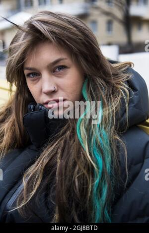 STOCKHOLM 2014-01-09 Elliphant, MC/singer. Ellinor Olovsdotter. Born in ...