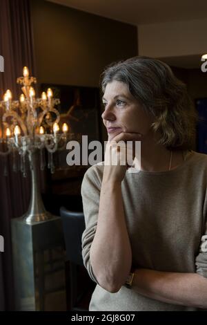 Ruben Rausing (c) founder of Tetra Pak holding two of the classic ...