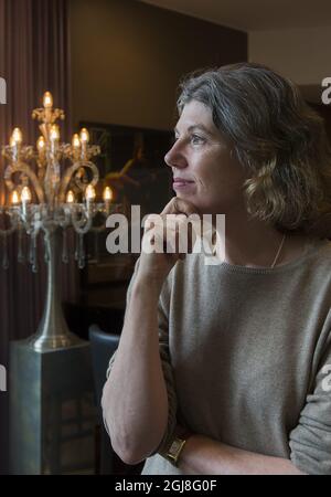 Ruben Rausing (c) founder of Tetra Pak holding two of the classic ...