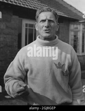 SKEGNESS 1948-06-30 Original caption: Football coach George Raynor in ...