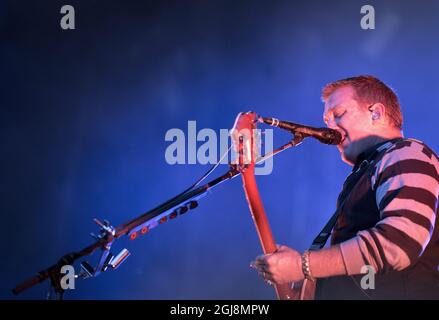GOTEBORG 2014-08-07 American rock band Queens of the Stone Age and ...