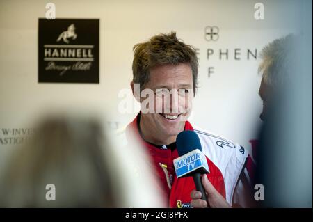 KNUTSTORP 20140913 British actor Hugh Grant participated in a charity ...