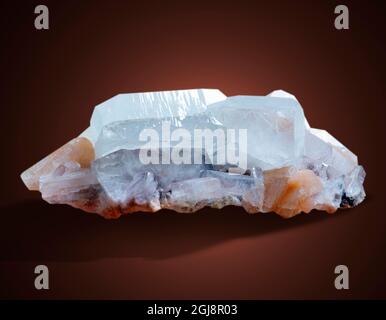 barite mineral specimen stone rock geology gem crystal Stock Photo - Alamy