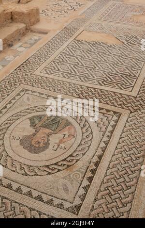 Ancient roman mosaic detail close up Stock Photo - Alamy