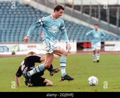 Malmo's Zlatan Ibrahimovic in action Stock Photo - Alamy