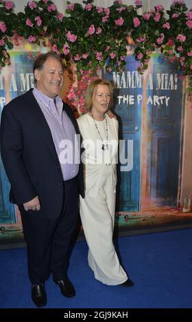STOCKHOLM 2016-01-20 Anni-Frid Lyngstad and Henry Smith arrives to bthe ...