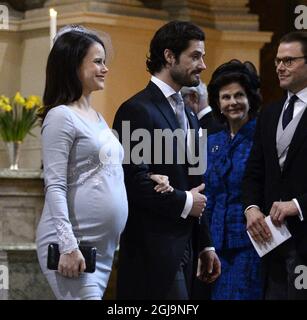 STOCKHOLM 2016-03-03 Prince Carl Philip and Princess Sofia at the Ã¢Â ...