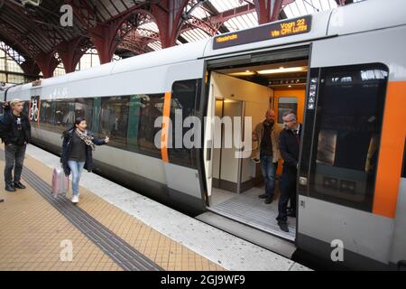 COPENHAGEN 20151112 Copenhagen railway station Foto: Stig-Ake Jonsson ...
