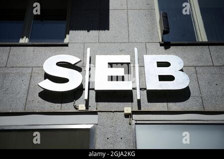 STOCKHOLM 20160607 Swedish bank SEB Foto: Jessica Gow / TT / Kod 10070 ...