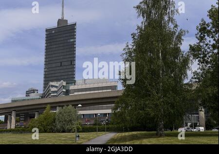 STOCKHOLM 20160615 Kista Science Tower in the suburb of Kista Stockholm ...
