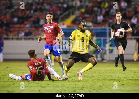 Jefferson Brenes of Costa Rica during the friendly match between ...