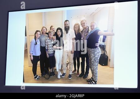 Al-Qaeda in the Islamic Maghreb AQIM ISIS flag waving mist fog Stock ...