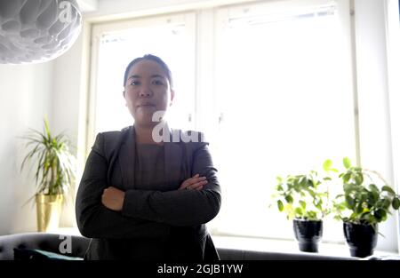 STOCKHOLM 20170920 **FILE** Machris Cabreros is the party leader for ...