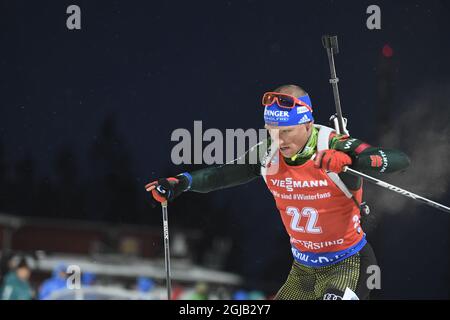 Germany's Erik Lesser during the men 10 km sprint competition during ...