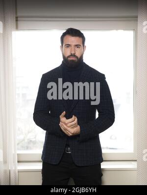 STOCKHOLM 20171127 Tom Cullen, actor in the HBO-serie "Knightfall ...