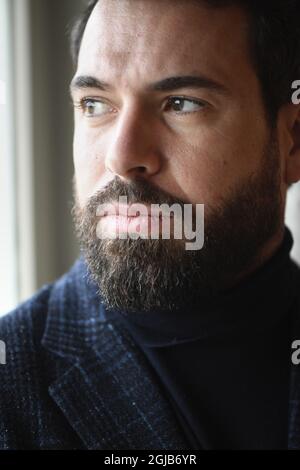 STOCKHOLM 20171127 Tom Cullen, actor in the HBO-serie "Knightfall ...
