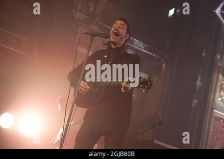 STOCKHOLM 20180329 The rockgroup Editors perform in Stockholm Thursday ...