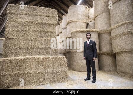 SKARA 20089026 Prince Carl Philip at the opening of Gotala Beef and ...