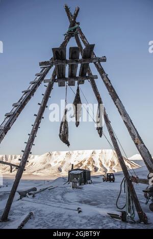 Langyearby, Longyear town, Svalbard Foto: Anna-Karin Nilsson/ EXP / TT ...
