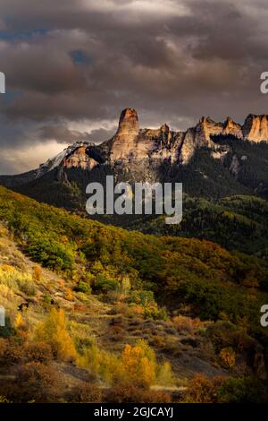 Cimarron Range in eastern Ouray, County, Colorado Stock Photo - Alamy