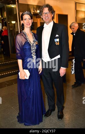 Bettina Bernadotte and husband Philipp Haug arrive at the Nobel Prize ...