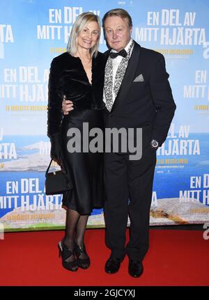 Magnus Akerman, father of Malin Akerman,with wife Vera Stevens and ...