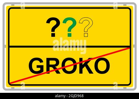 Groko (Grand Coalition Stock Photo - Alamy